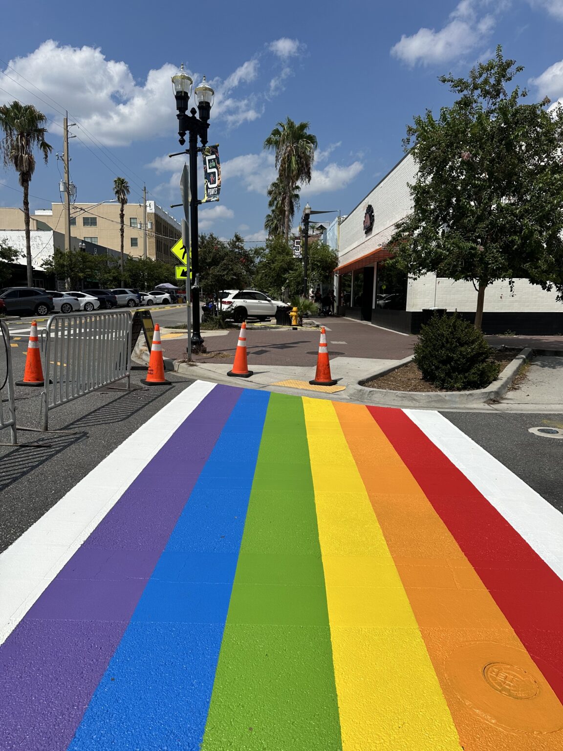 Five Points Rainbow Crosswalk - RAP