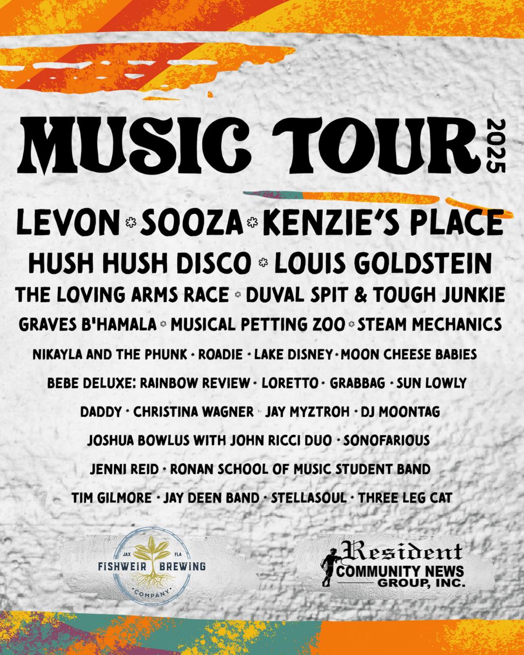 2nd Annual Music Tour Will Bring Nearly 30 Musical Acts and Artists to ...